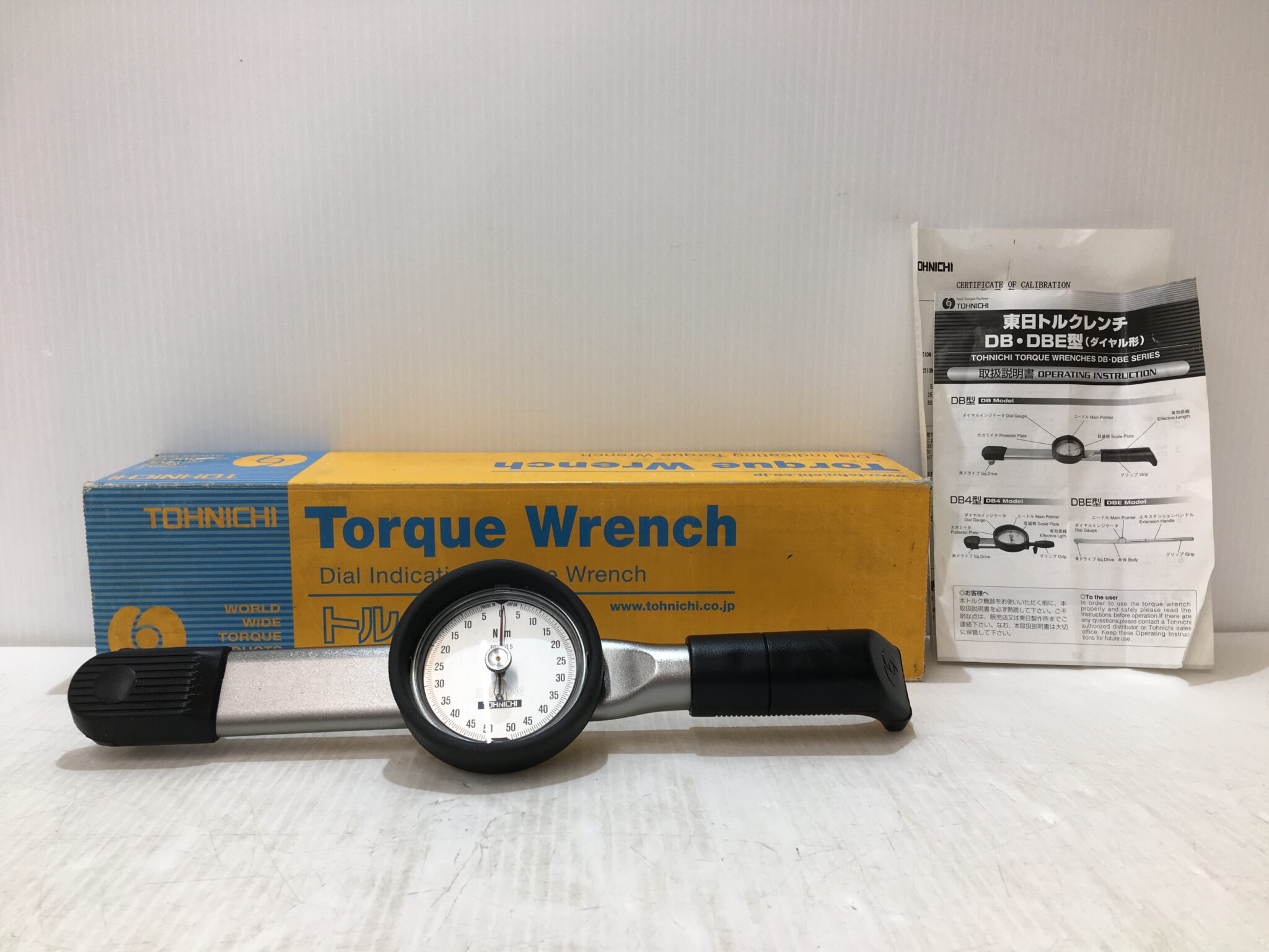 【工具買取王国 鈴鹿白子23号店】Tohnichi Dial Torque Wrench DB50N-S (5~50NM) 買取いたしました ...