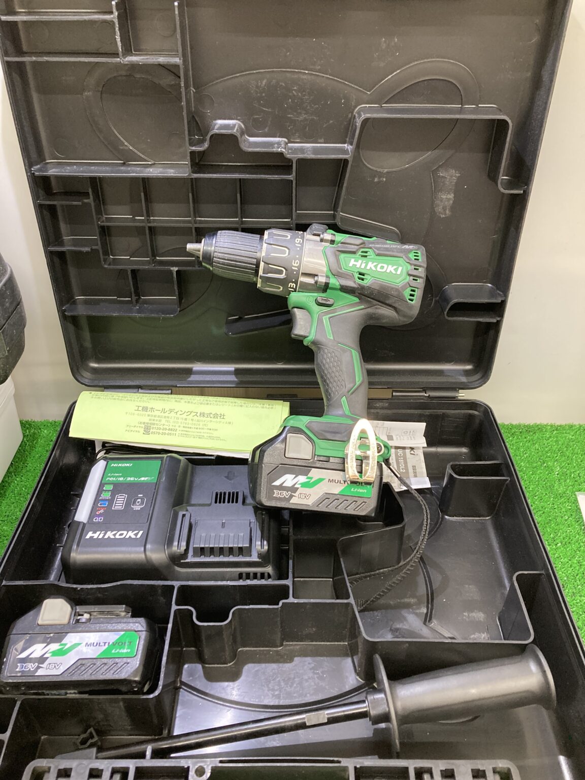 【工具買取王国守山大森インター店】HiKOKI 36Vコードレスドライバドリル DS36DA(2XP) 名古屋市守山区のお客様より買取させて ...