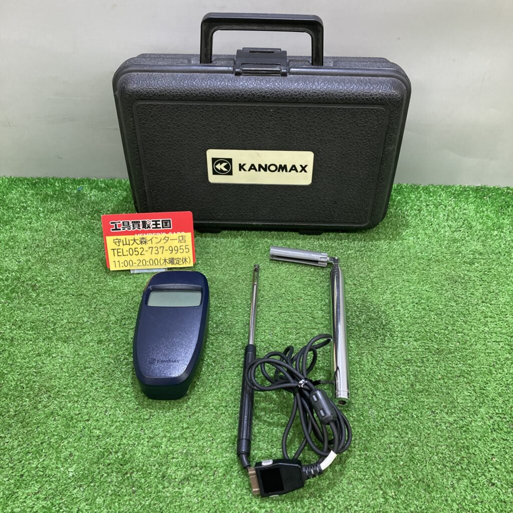 【工具買取王国守山大森インター店】 ANOMAX 風速計 風温計 アネモマスター MODEL 6004を守山区のお客様より4，000円で買取さ ...