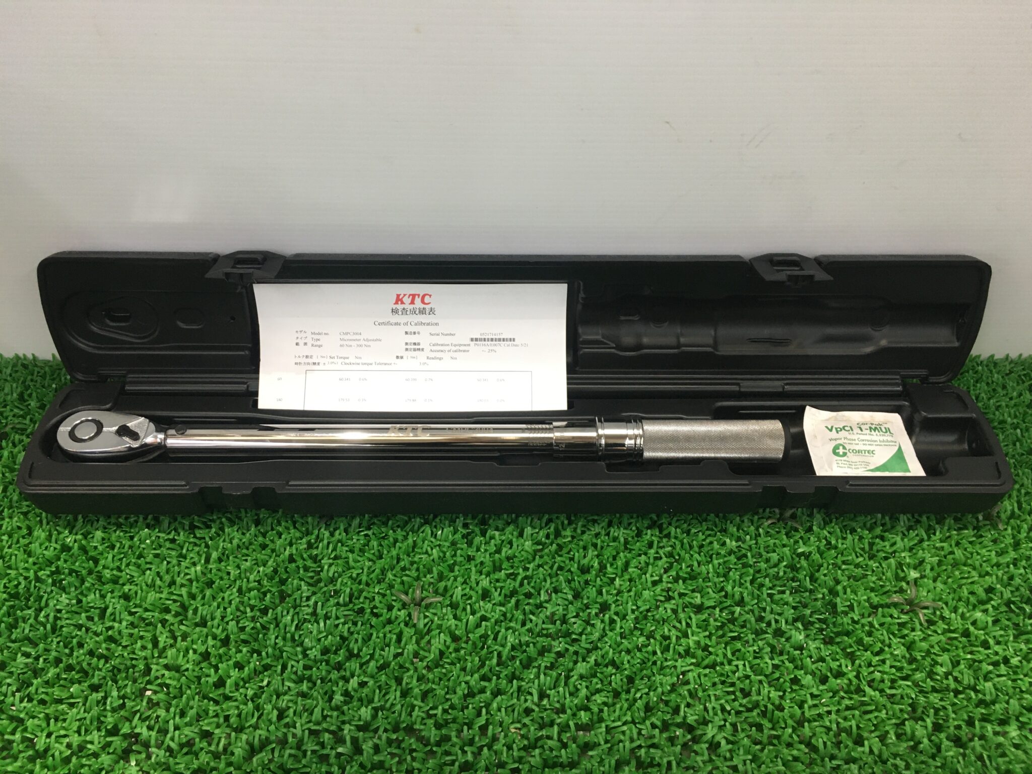 【工具買取王国岡崎大樹寺店】京都機械工具 KTC 12．7SQ プレセット型 トルクレンチ 60－300NM CMPC3004 を買取いたしました！！ | 工具買取王国