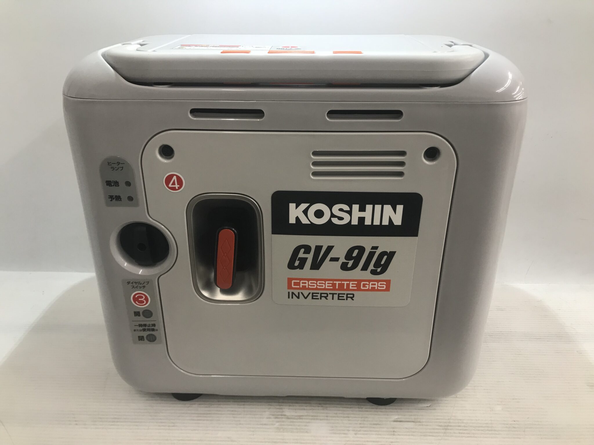 【工具買取王国豊川店】工進 カセットガスインバーター発電機 GV-9ig 買取いたしました！！ | 工具買取王国